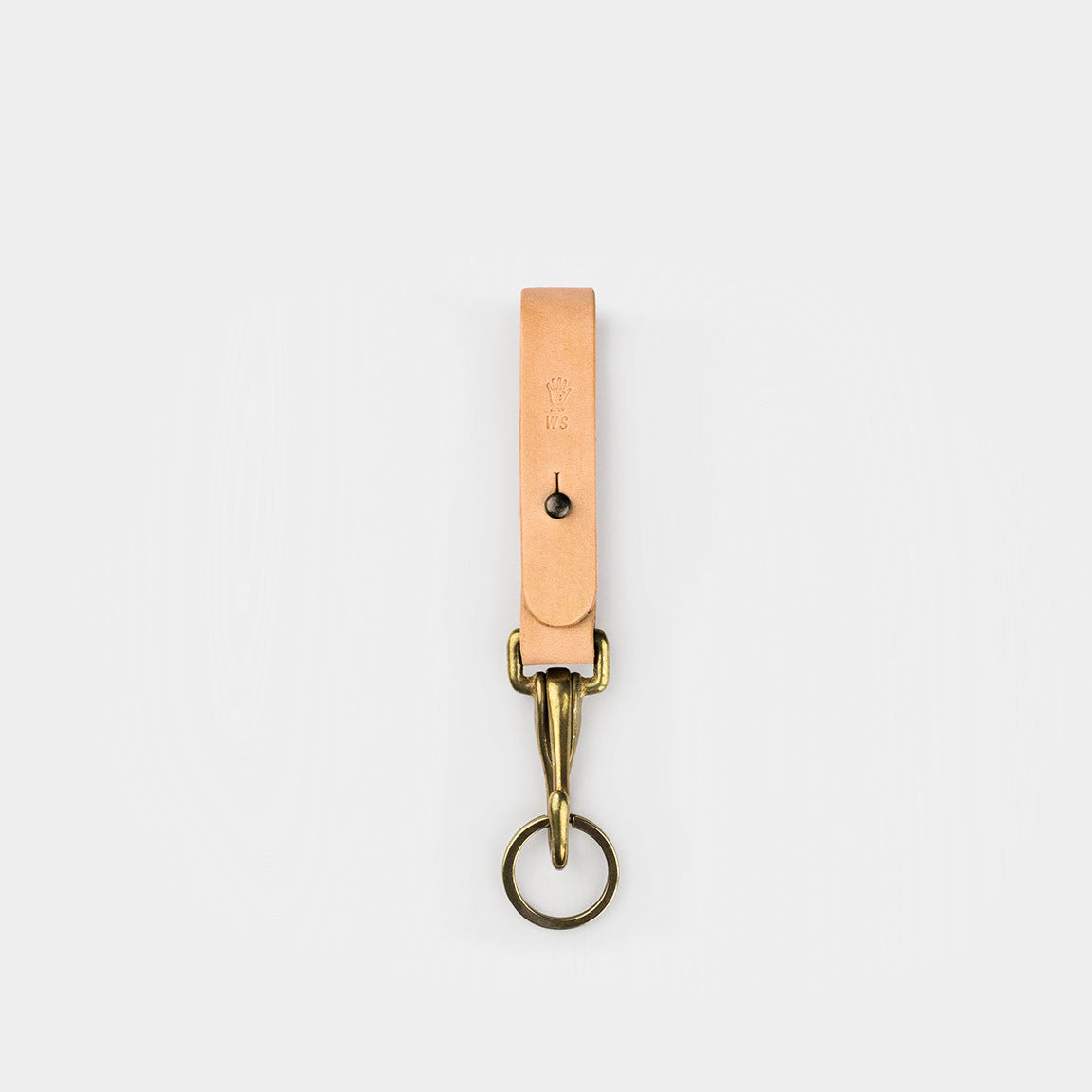 Leather Belt Loop Keychain – Winter Session